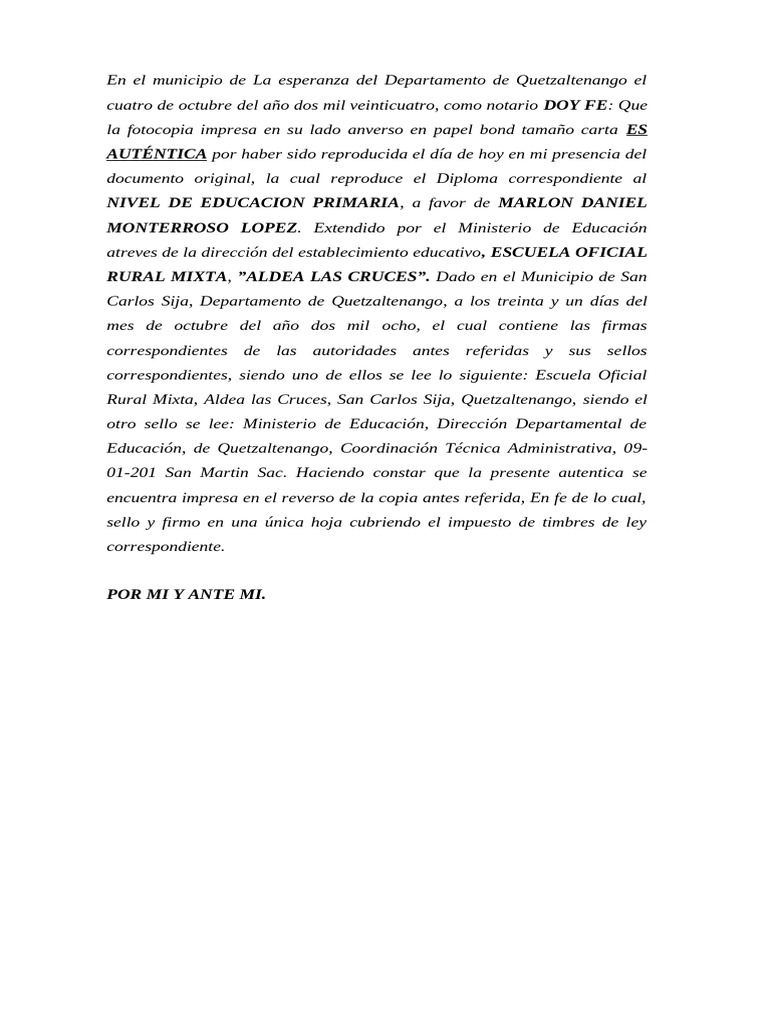 Diplomas de Educación en Quetzaltenango | PDF | Ciencias sociales