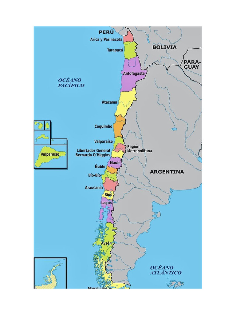 MAPA CHILE | PDF