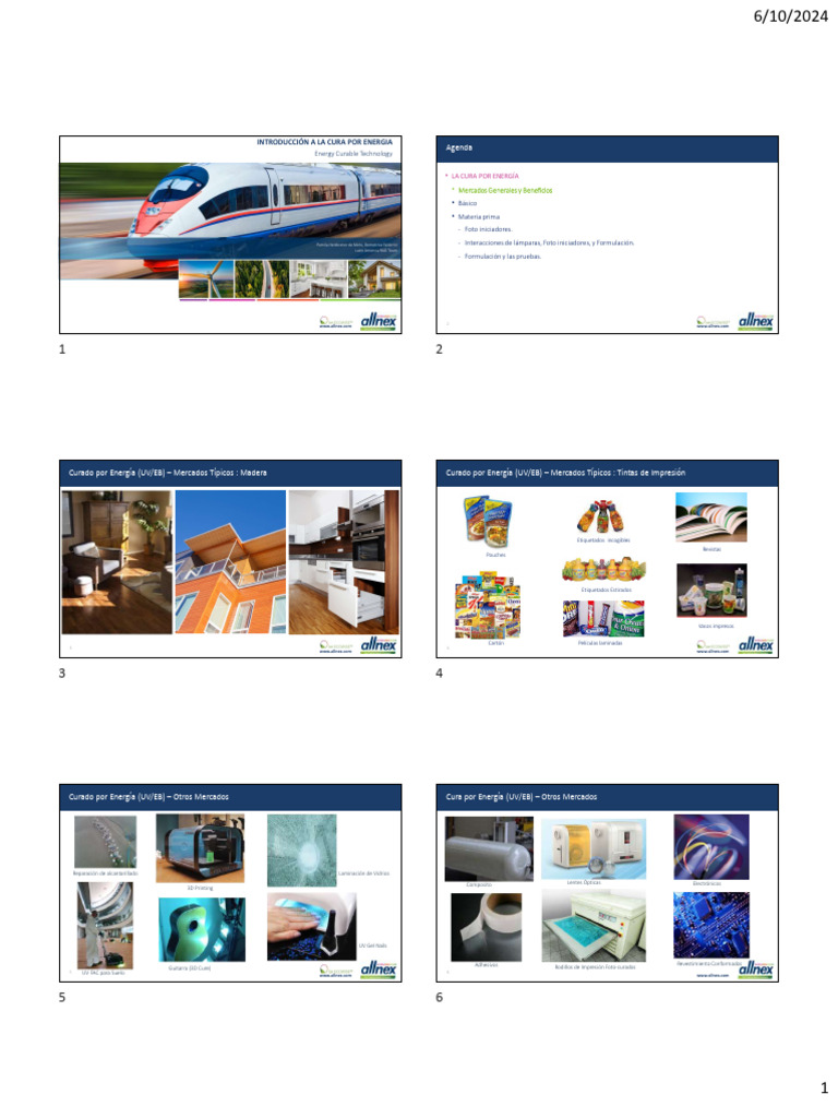 UVEB Introducing To Energy Curing Spanish | PDF | Ultravioleta | Materiales