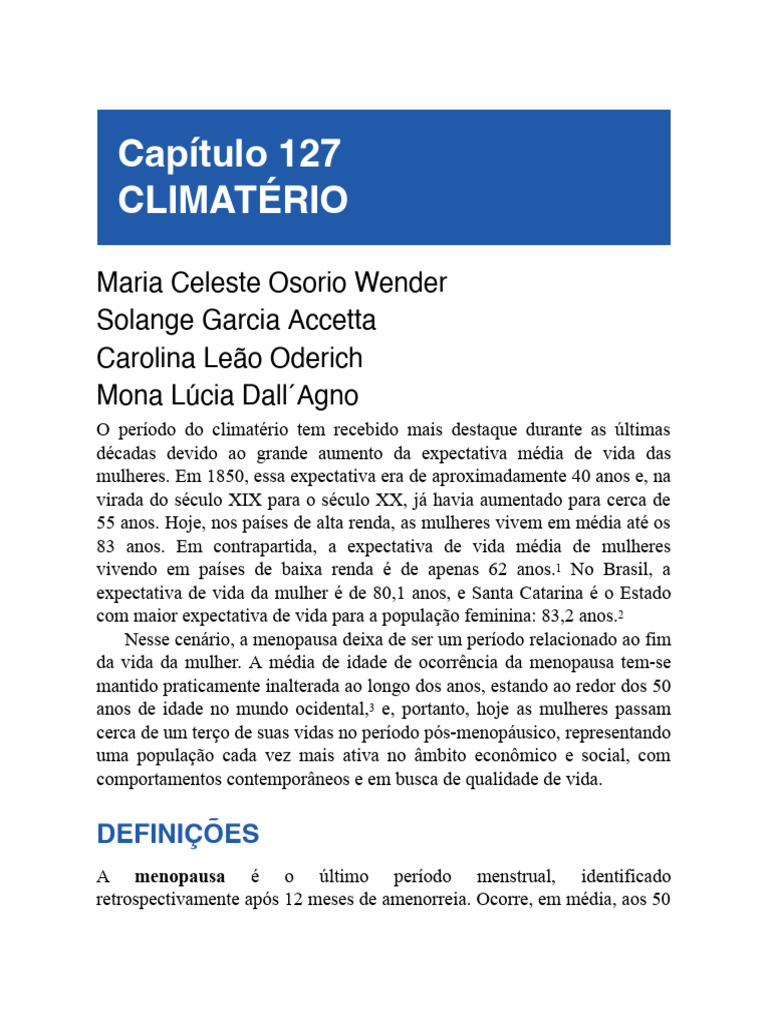 capitulo 127_ climaterio_ Medicina ambulatorial - Bruce B. Duncan & Maria Inês Schmidt & Elsa R ...