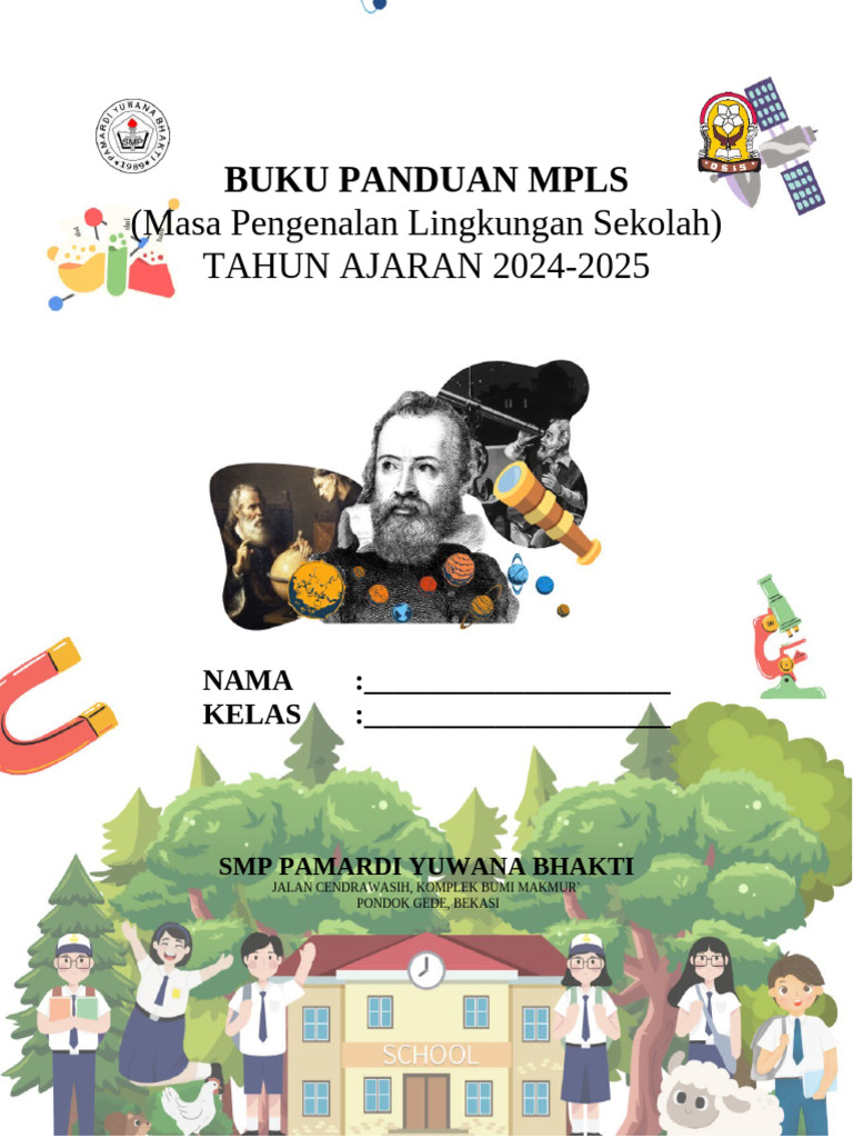 Cover Buku Panduan MPLS 2024-2025 Kelas Galilei | PDF | Komputer