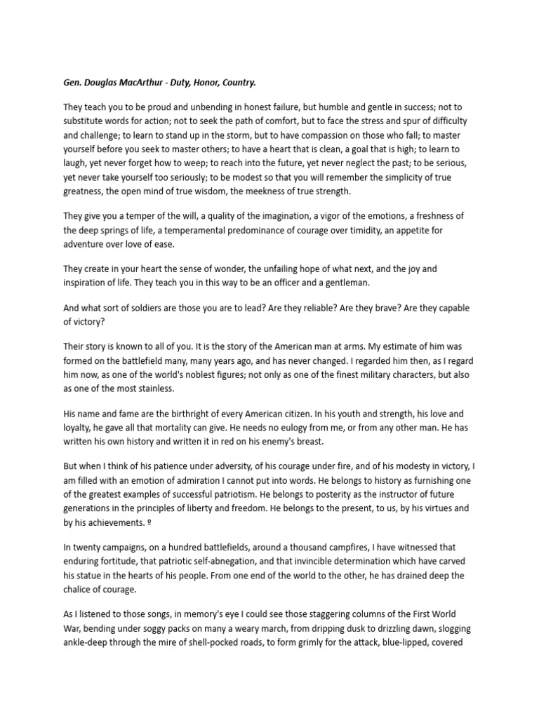 speech 3 | PDF | Courage