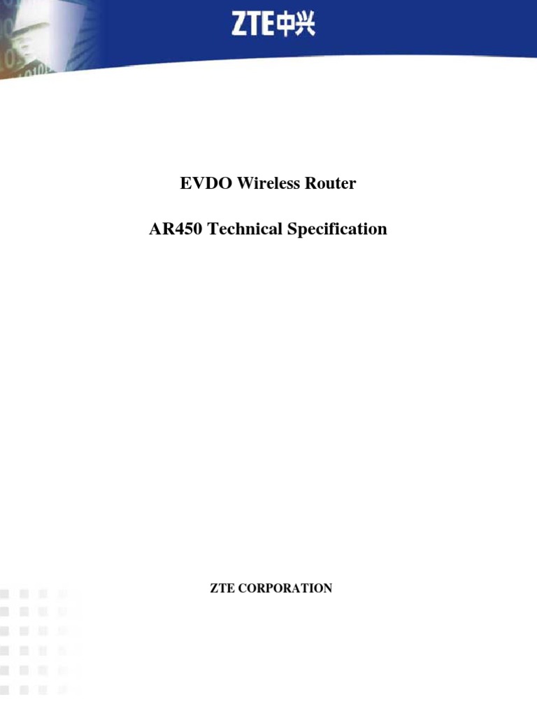 AR450 Spec | PDF | Wireless Lan | Computer Network