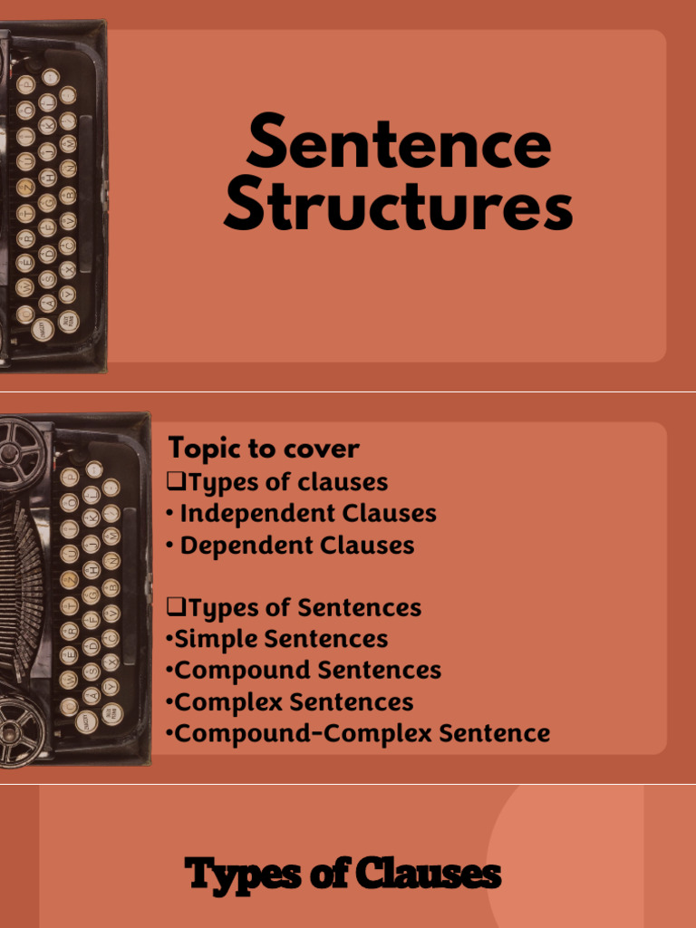 Q2 L1 Sentence Structure | PDF | English Grammar | Semantic Units