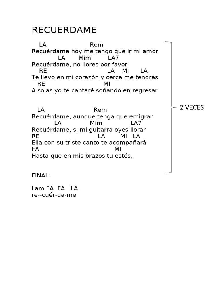 Recuerdame | PDF | Poesía
