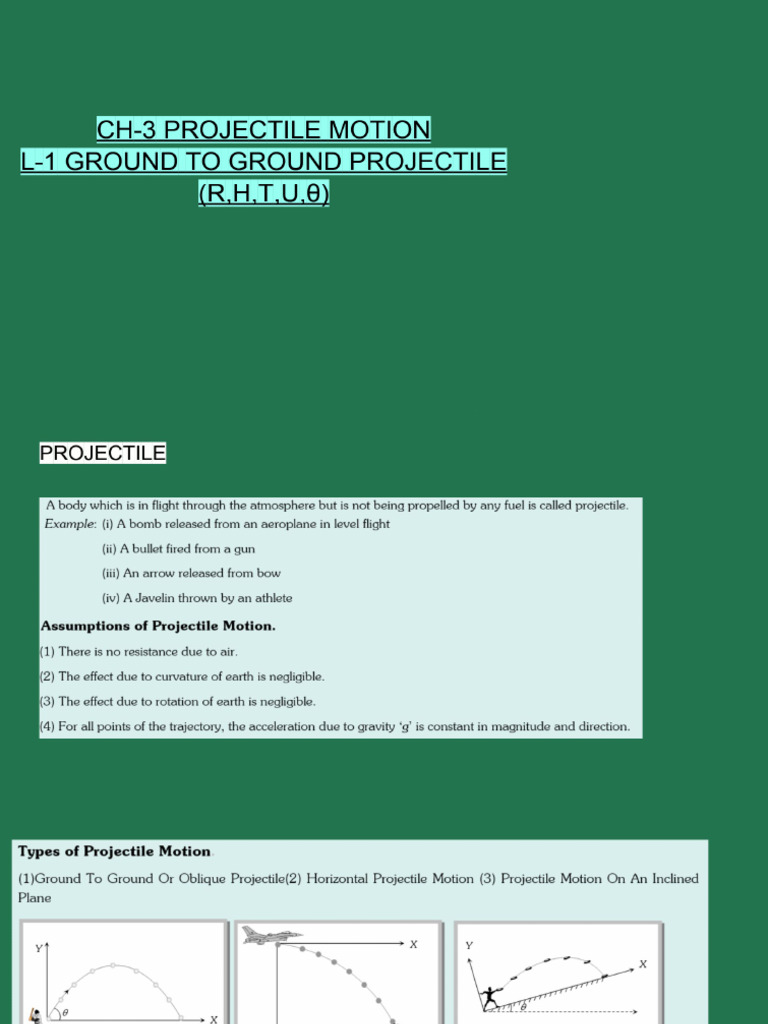 Kinematics 2d.npk.Saksham. | PDF