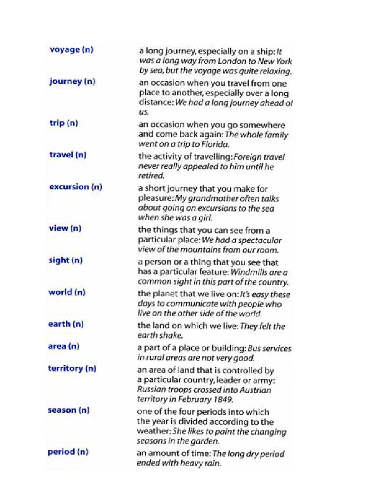 Topic Vocabulary in Contrast | PDF