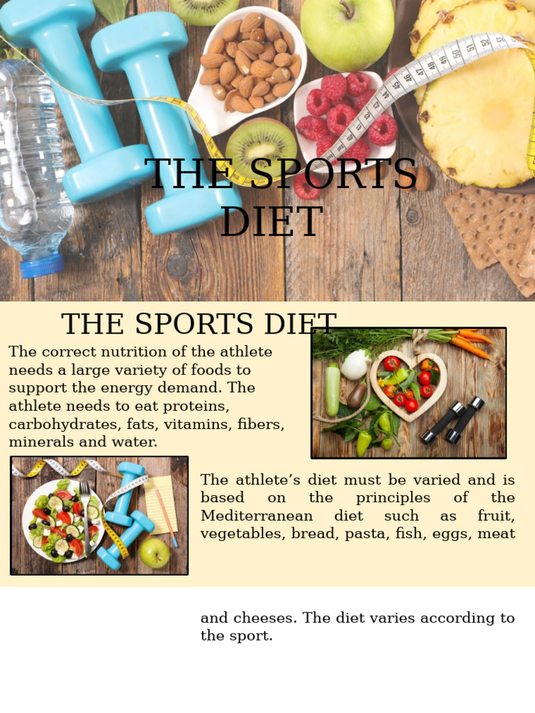 THE SPORTS DIET | PDF