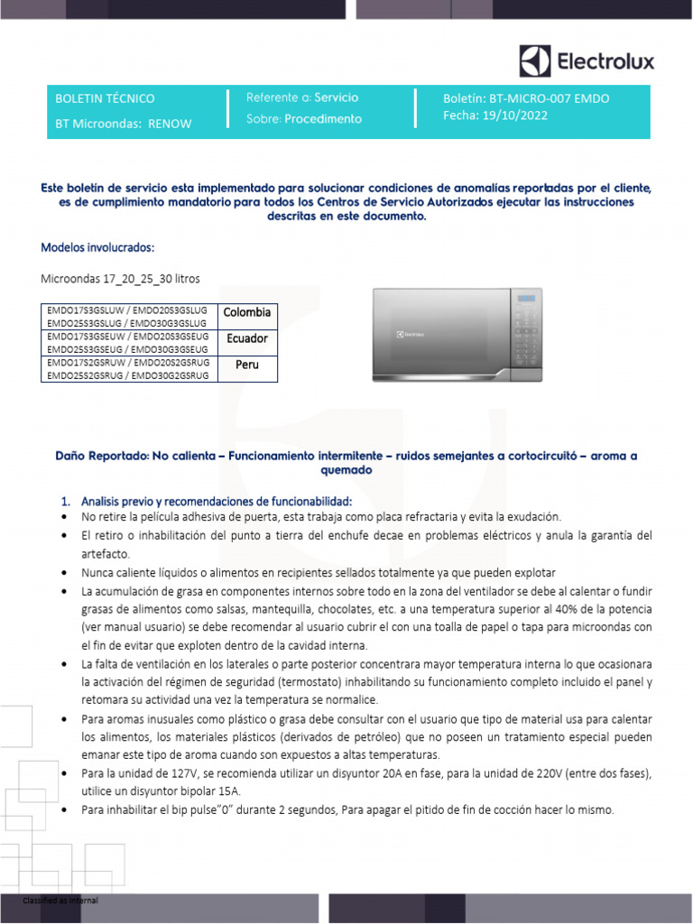 Bt-Micro 007 Renew Emdo 10 2022 | PDF | Transformador | Componentes ...