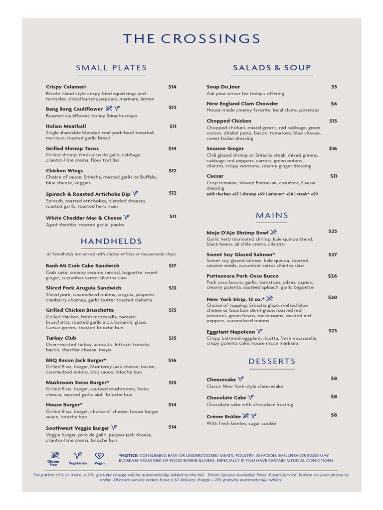 Crowne Plaza Warwick 9624049082 Original | PDF | Hamburgers | Foods