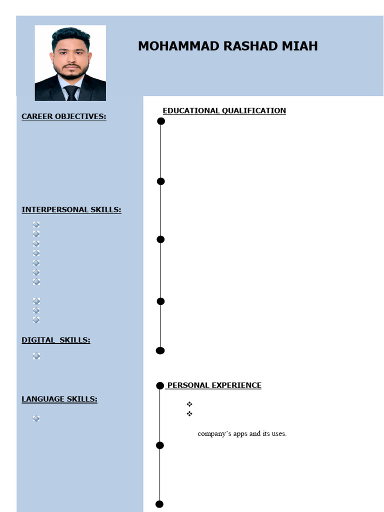 Rashed Profesonal CV4 (1) Final | PDF