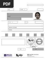 IELTS Reading Answer Sheet | PDF | International English Language ...