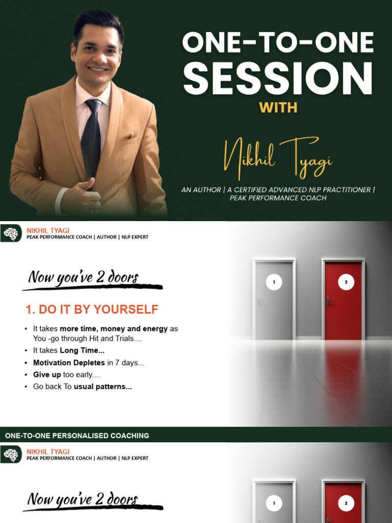 Akshay - 1 On 1 Peak Performance Action Guide | PDF | Behavior Modification | Psychological Concepts