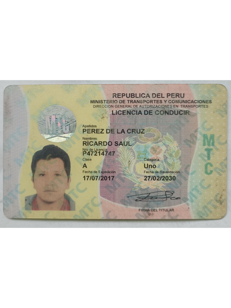 Brevette Ricardo Pérez | PDF