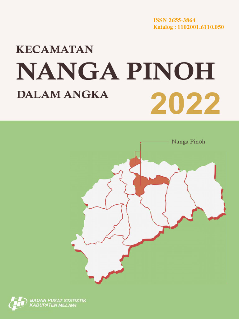 Kecamatan Nanga Pinoh Dalam Angka 2022 | PDF