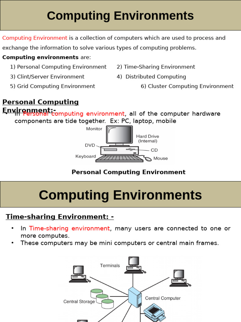Computing Environments | PDF | C (Programming Language) | Computer Programming