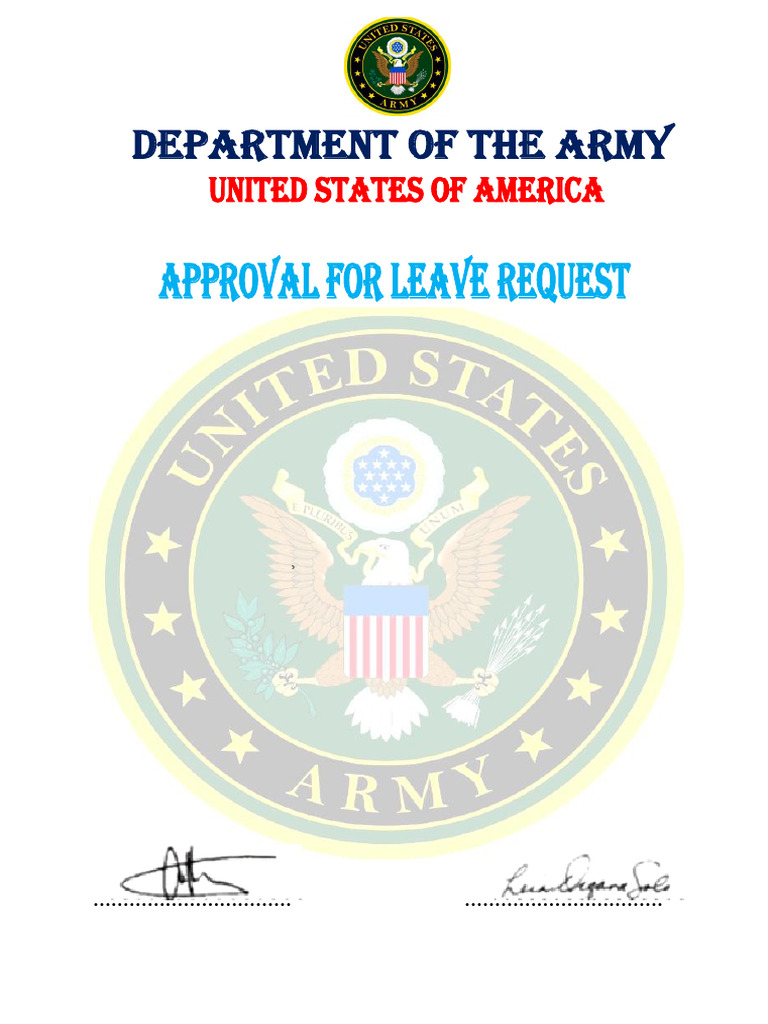 Approval For Leave Request | PDF