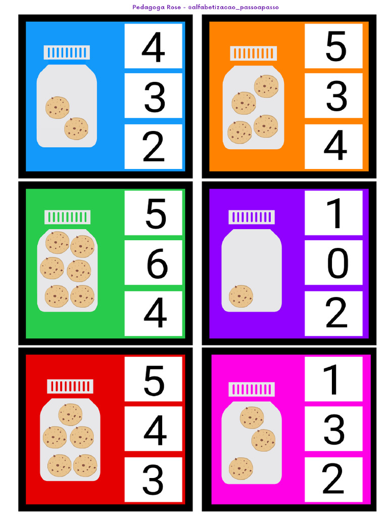 Contando Os Biscoitos Vmglfi | PDF
