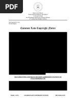 Common Law Copyright Notice | PDF | Security Interest | Civil Law ...