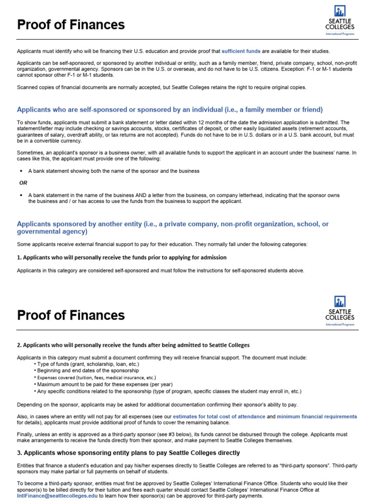 Proof of Finances | PDF | Banks | Expense