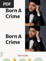 Born a Crime: A Journey of Identity | PDF