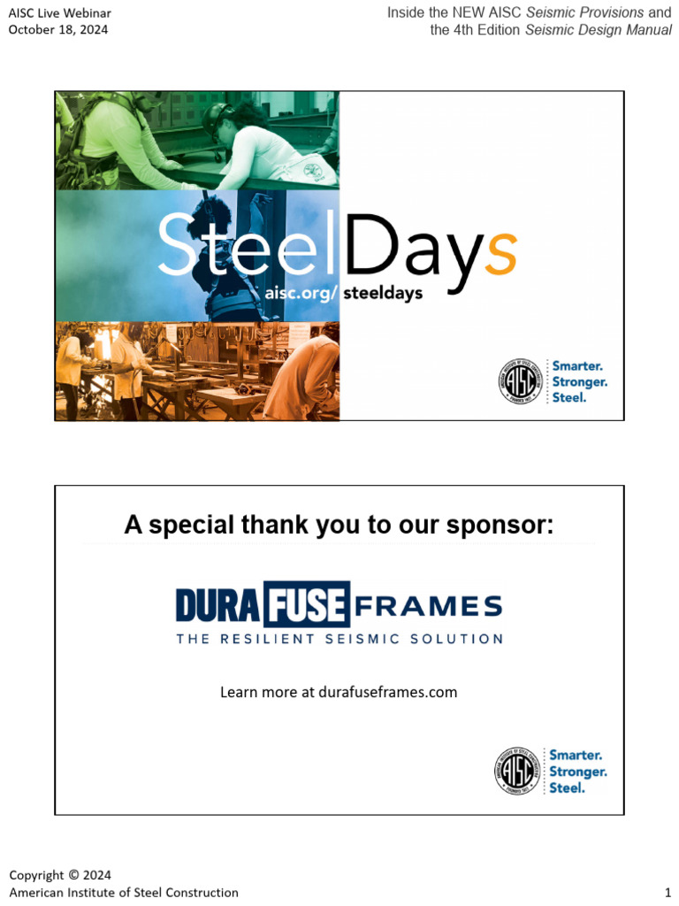 SteelDay Handouts 2 Per | PDF | Truss | Beam (Structure)