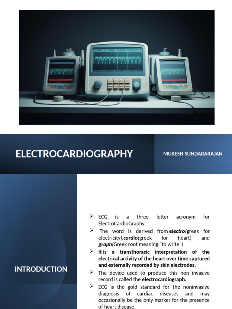 Electrocardiography (ECG / EKG) - SSM | PDF | Electrocardiography | Cardiovascular System