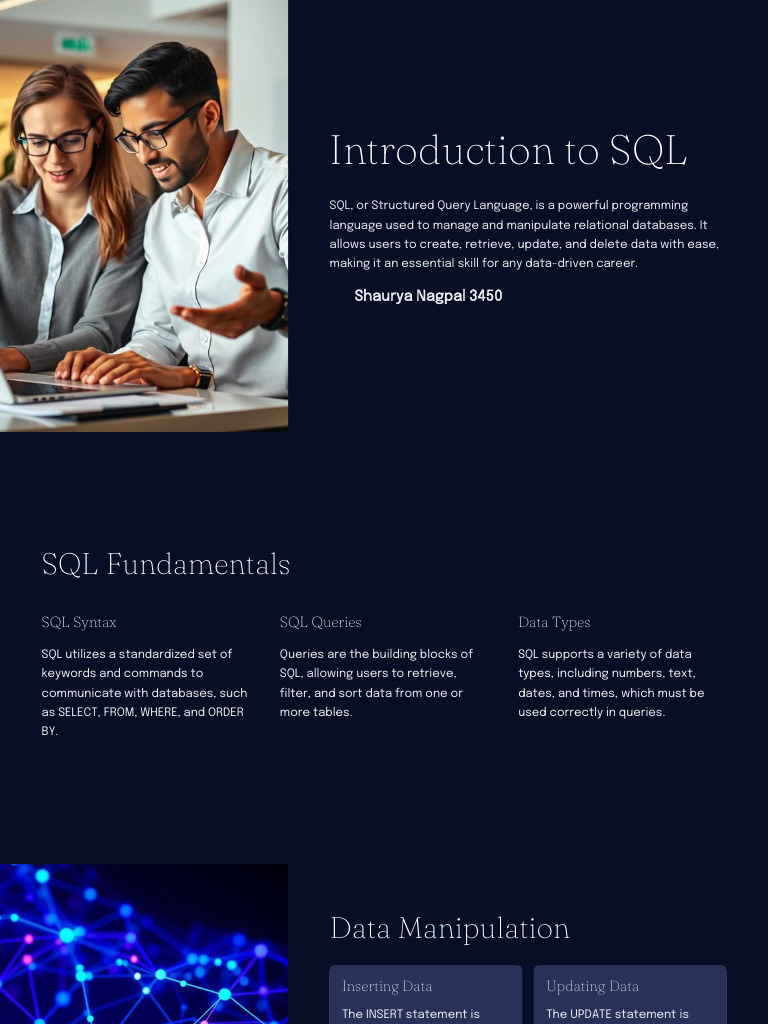 Introduction-to-SQL | PDF | Sql | Databases Introduction-to-SQL | PDF | Sql | Databases
