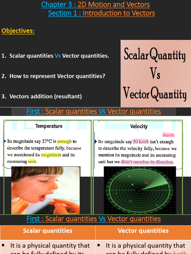 Understanding Vectors in Physics | PDF