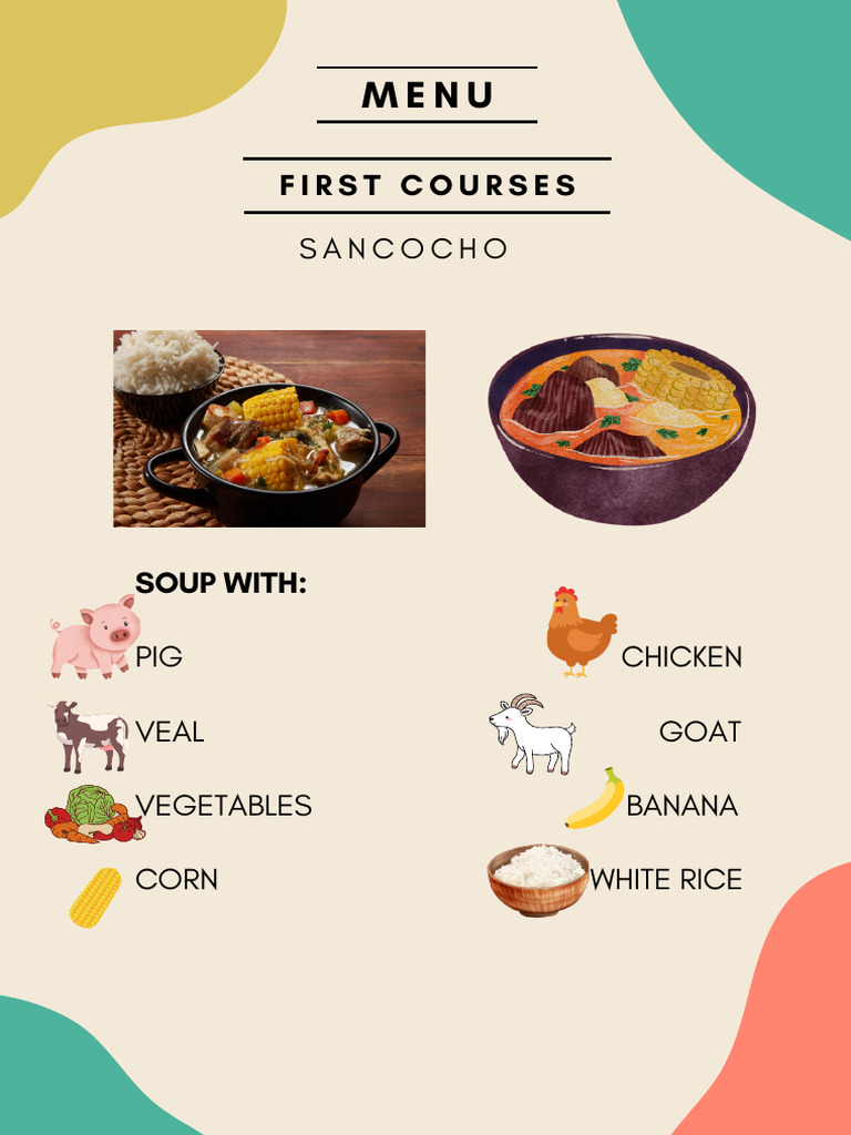 Menu Restaurant Republica Dominicana | PDF