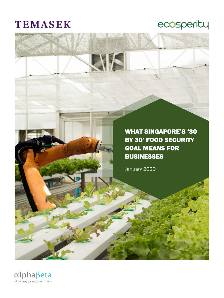 What Singapores 30 by 30 Food Security Goal Means For Businesses ...