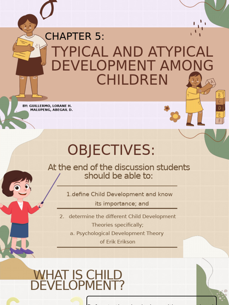 CHAPTER 5 - Typical and Atypical Development Among Children | PDF | Child Development | Family
