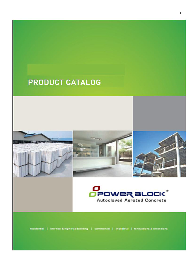 catalog-E_POWERBLOCK | PDF | Concrete | Materials