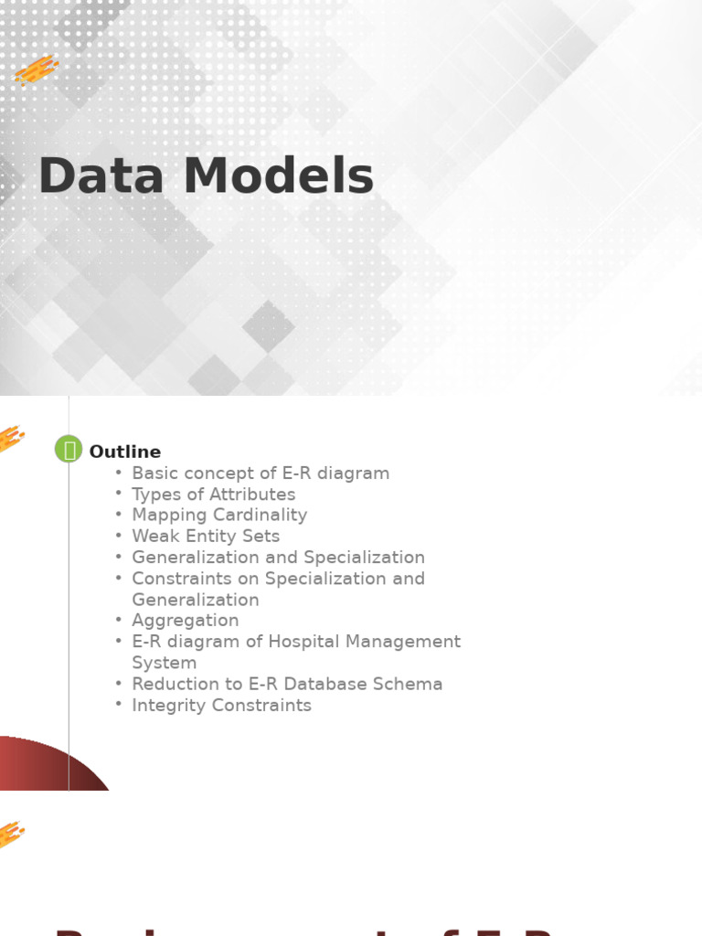 DBMS Unit 1 -ER Models | PDF | Data Management | Information Retrieval