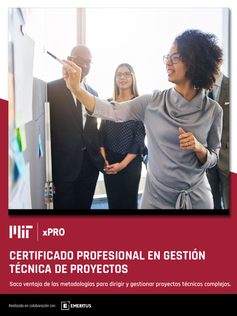 MIT XPro - Gestión Técnica de Proyectos - Spanish | PDF | Gestión de ...