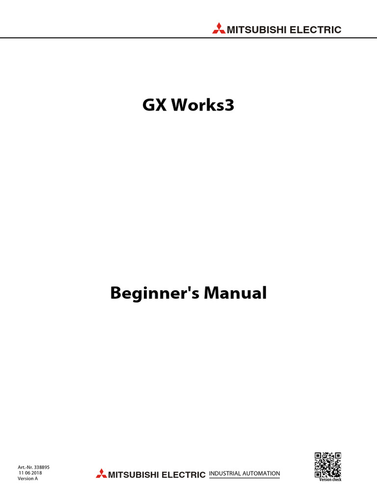 GX Works3 Beginner's Manual | PDF | Computer Program | Programming