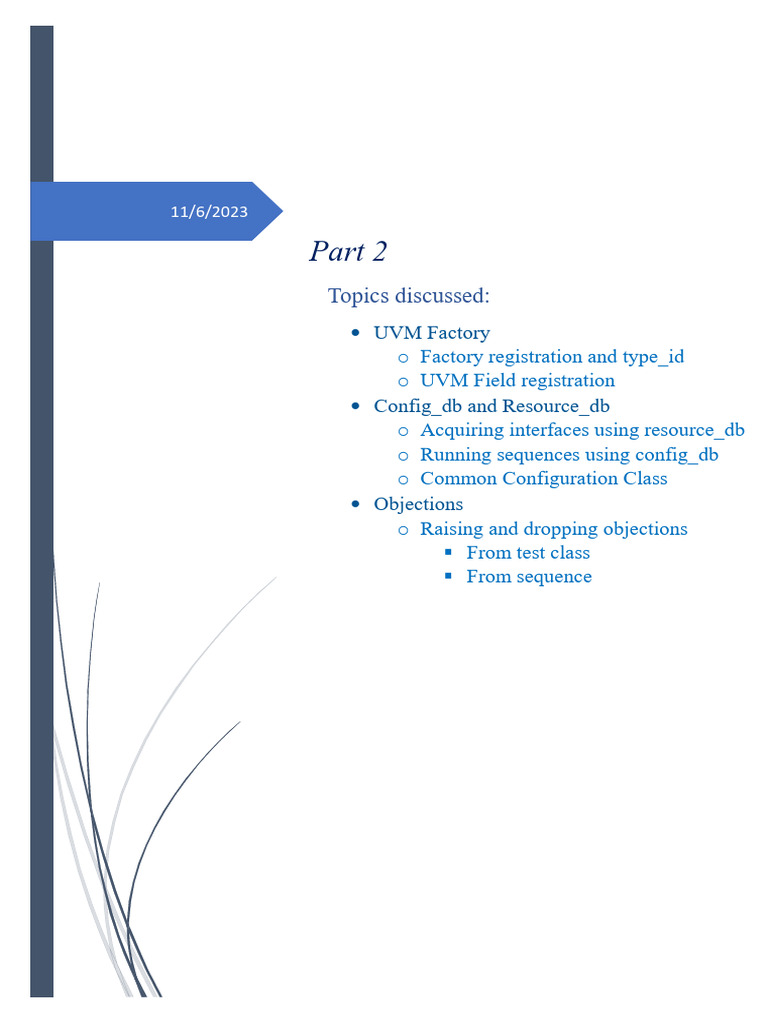 UVM2 | PDF | Class (Computer Programming) | Method (Computer Programming)