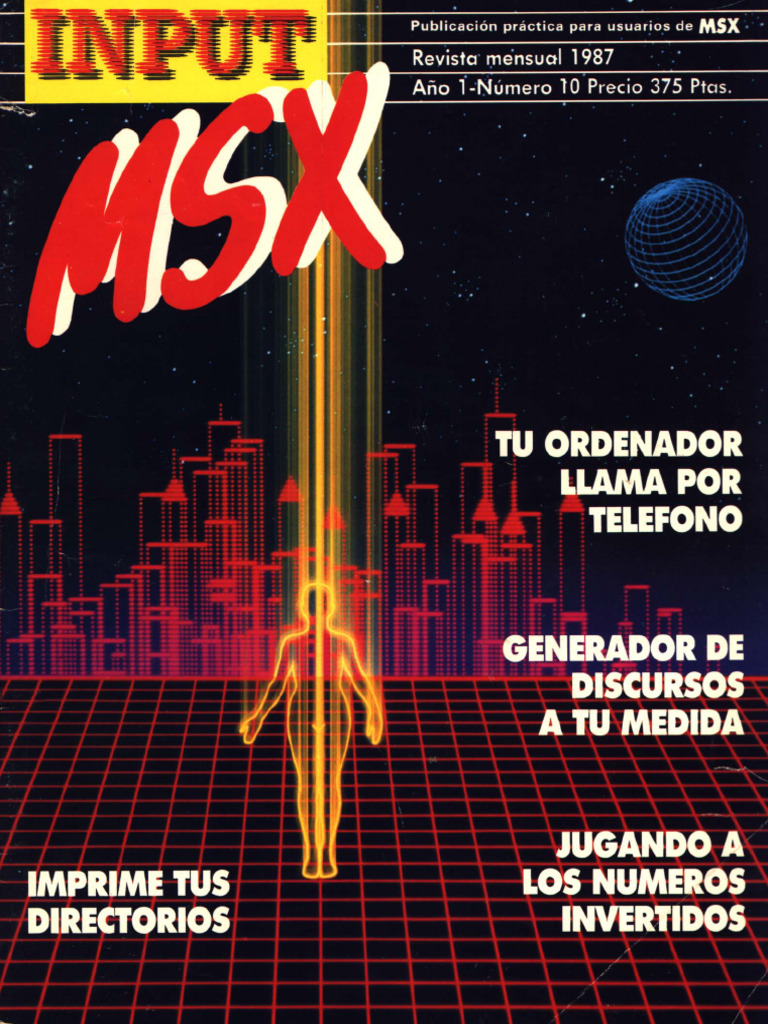 Input MSX (1987) Año 1 - Numero 10 | PDF