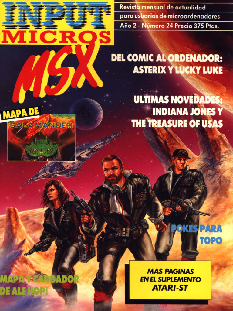 Input MSX (1988) Año 2 - Numero 24 | PDF