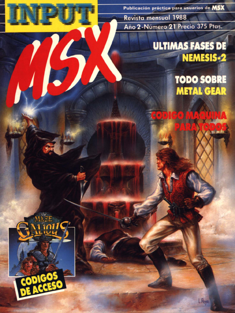 Input MSX (1988) Año 2 - Numero 21 | PDF