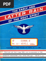 Last Day Events Chronology Chart | PDF | Second Coming | Jesus