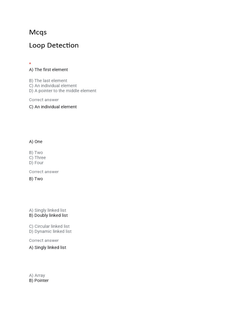 Mcqs Cat 1 | PDF | Queue (Abstract Data Type) | Computing Mcqs Cat 1 | PDF | Queue (Abstract Data Type) | Computing