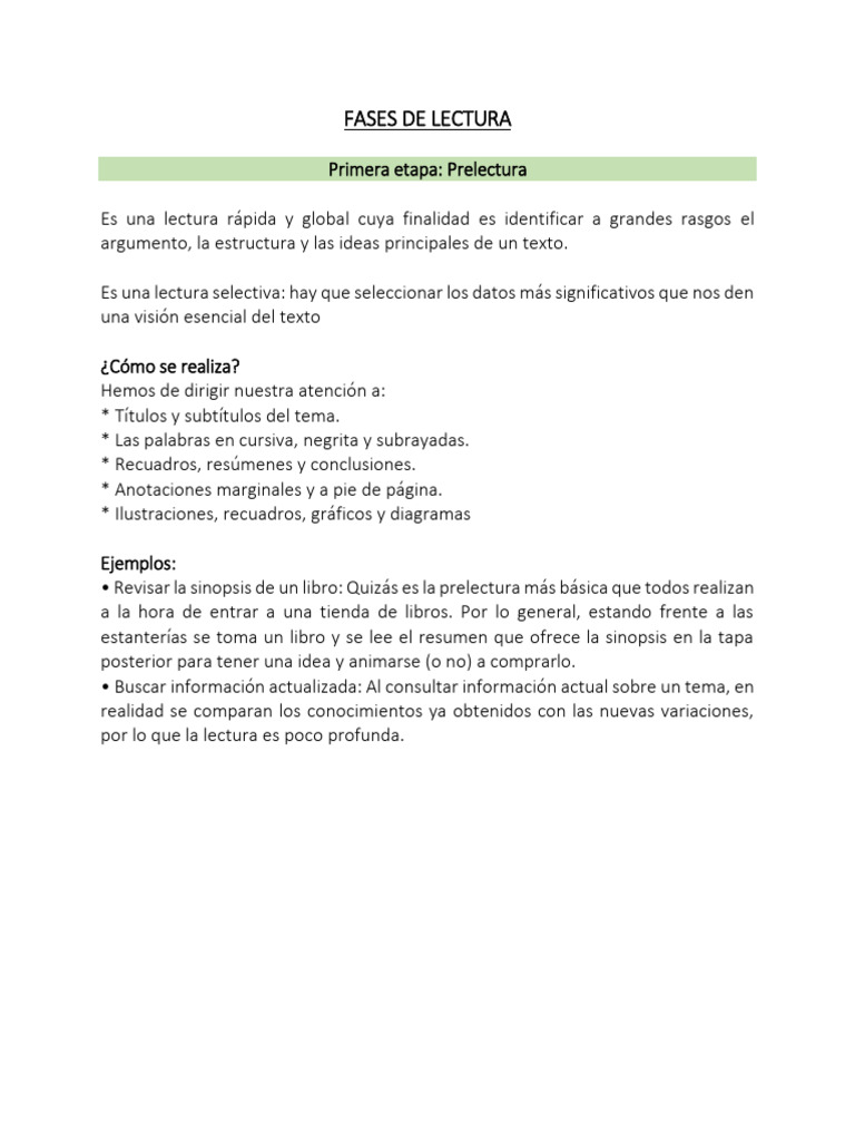 Proceso de Lectura | PDF | Información | Cognición