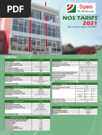 Conditions Tarifaires Marara 2024 Web | PDF | Tahiti | Virement bancaire