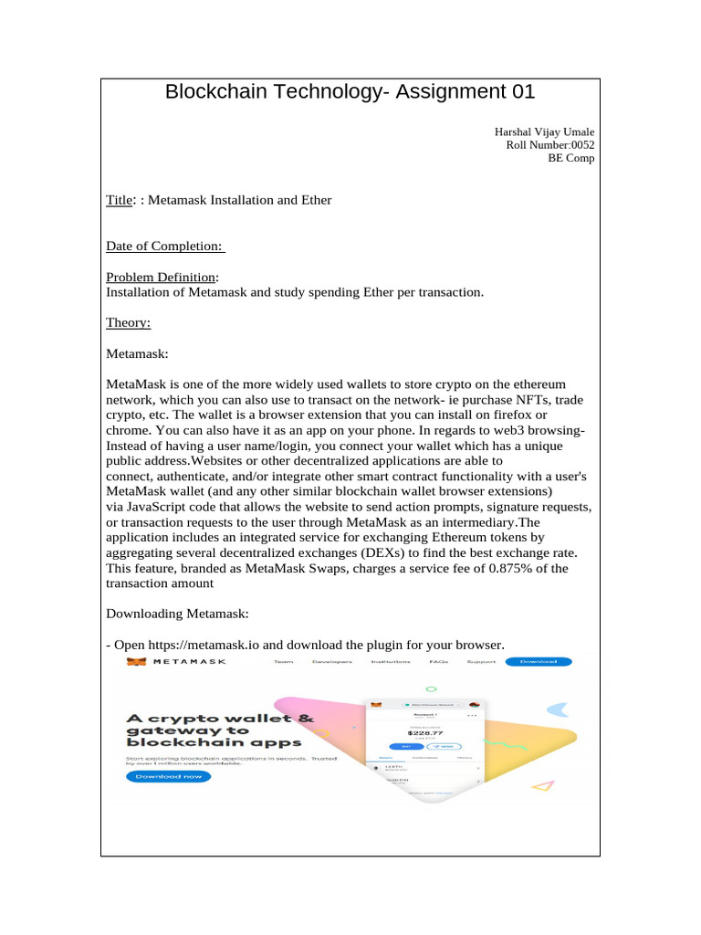 Blockchain Technology - 1 | PDF | Cryptocurrency | Distributed Computing