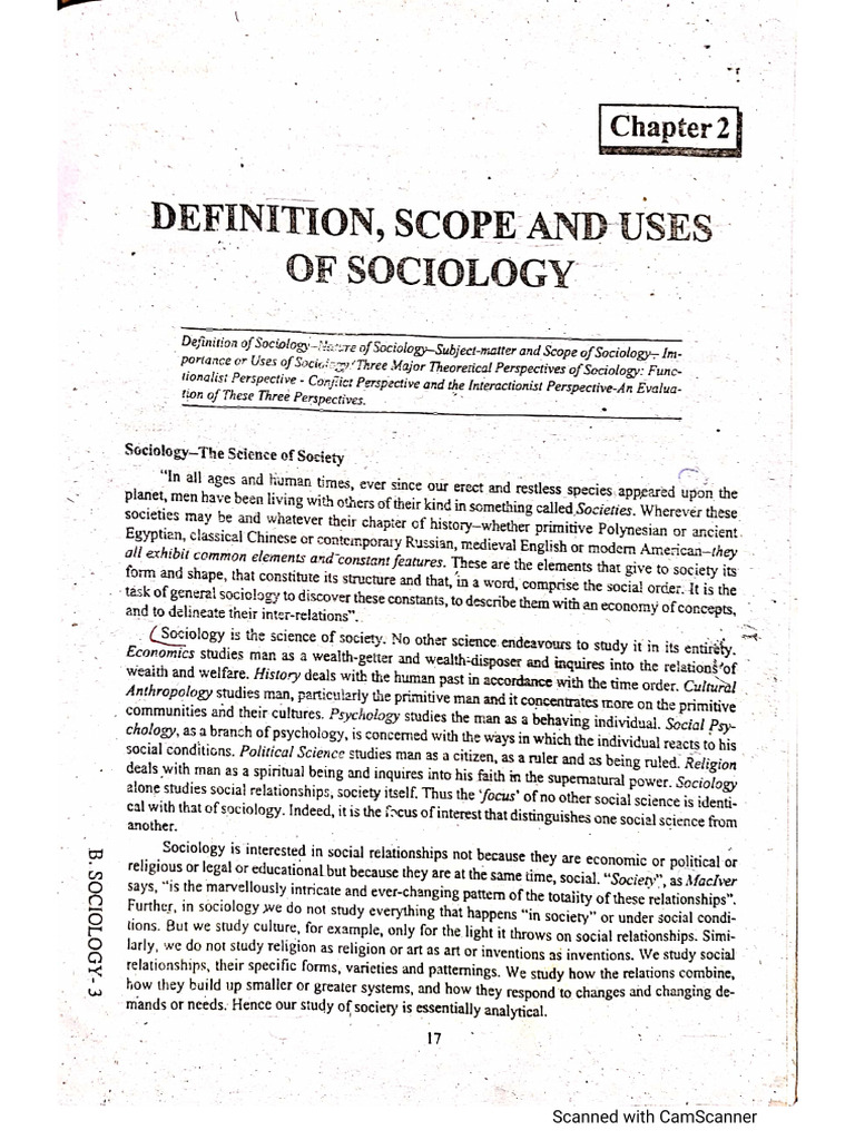 Chapter-2, C.N. Shankar Rao | PDF