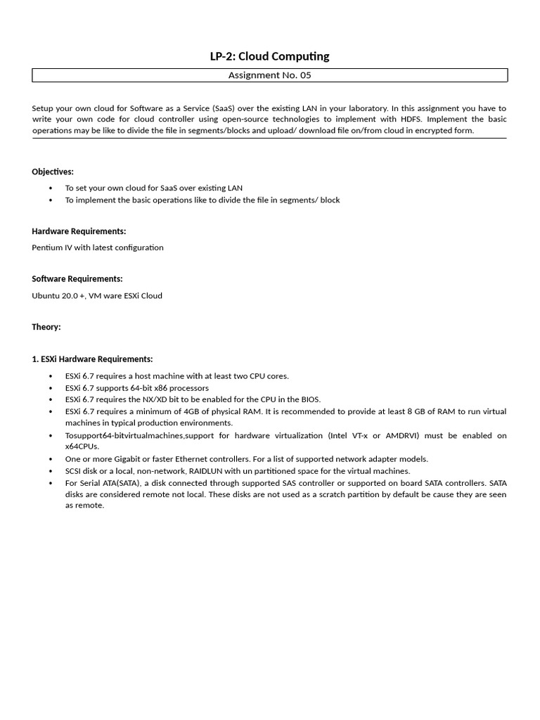 0052_CC_5 | PDF | Computer Network | Computer Cluster