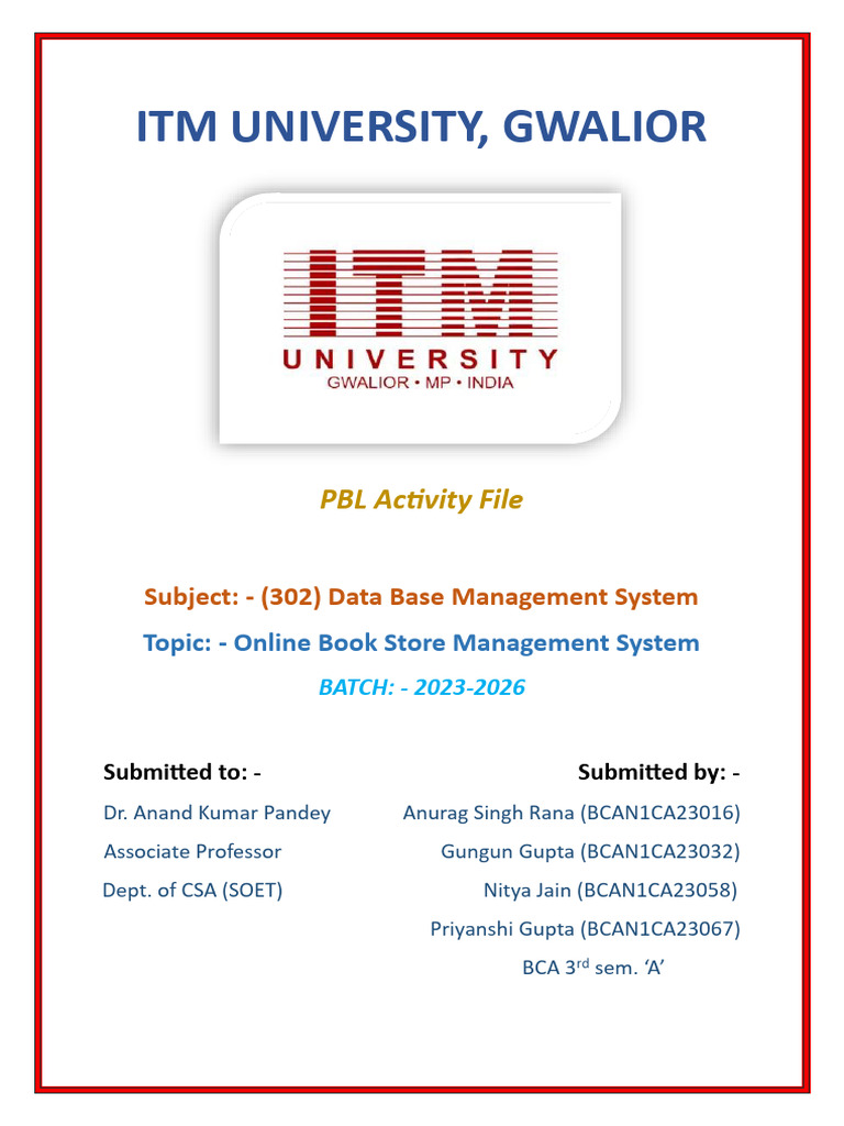DBMS PBL | PDF | Databases | Online Shopping