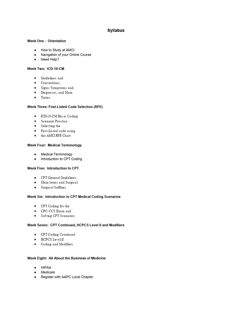 Syllabus Team 1 | PDF