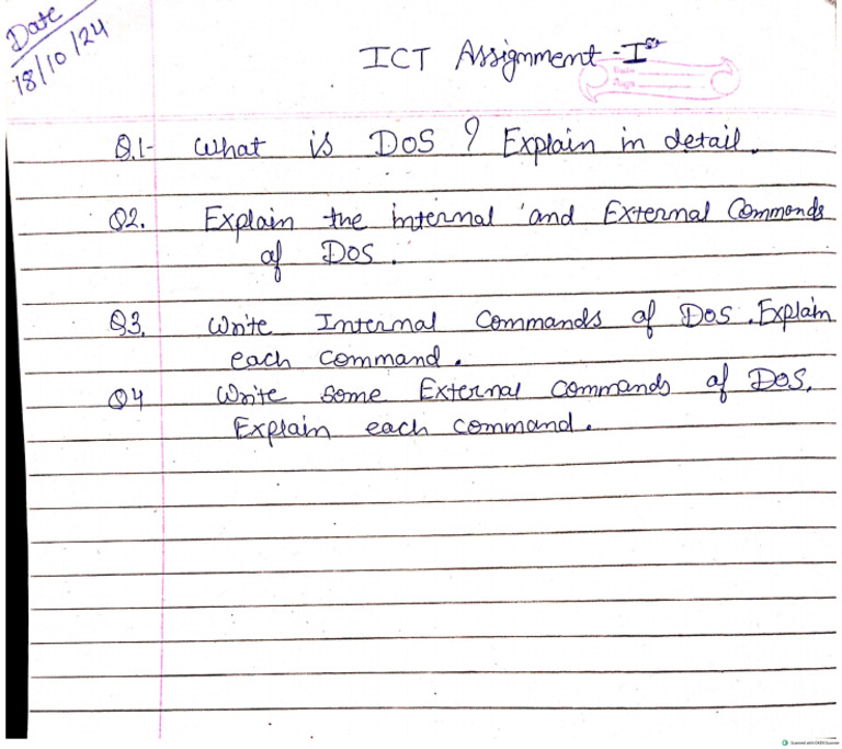 ICT Practical Assignment - 1 | PDF